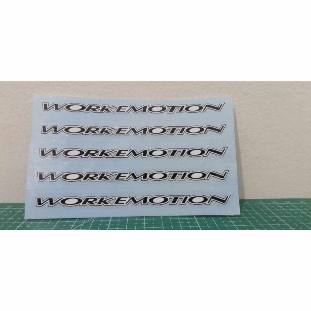 work emotion wheel decal | Shopee Malaysia