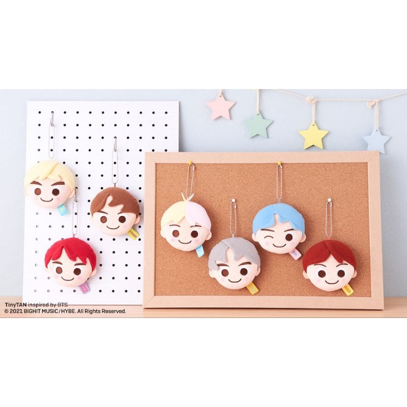 BTS TinyTAN Plush Mirror official merch | Shopee Malaysia
