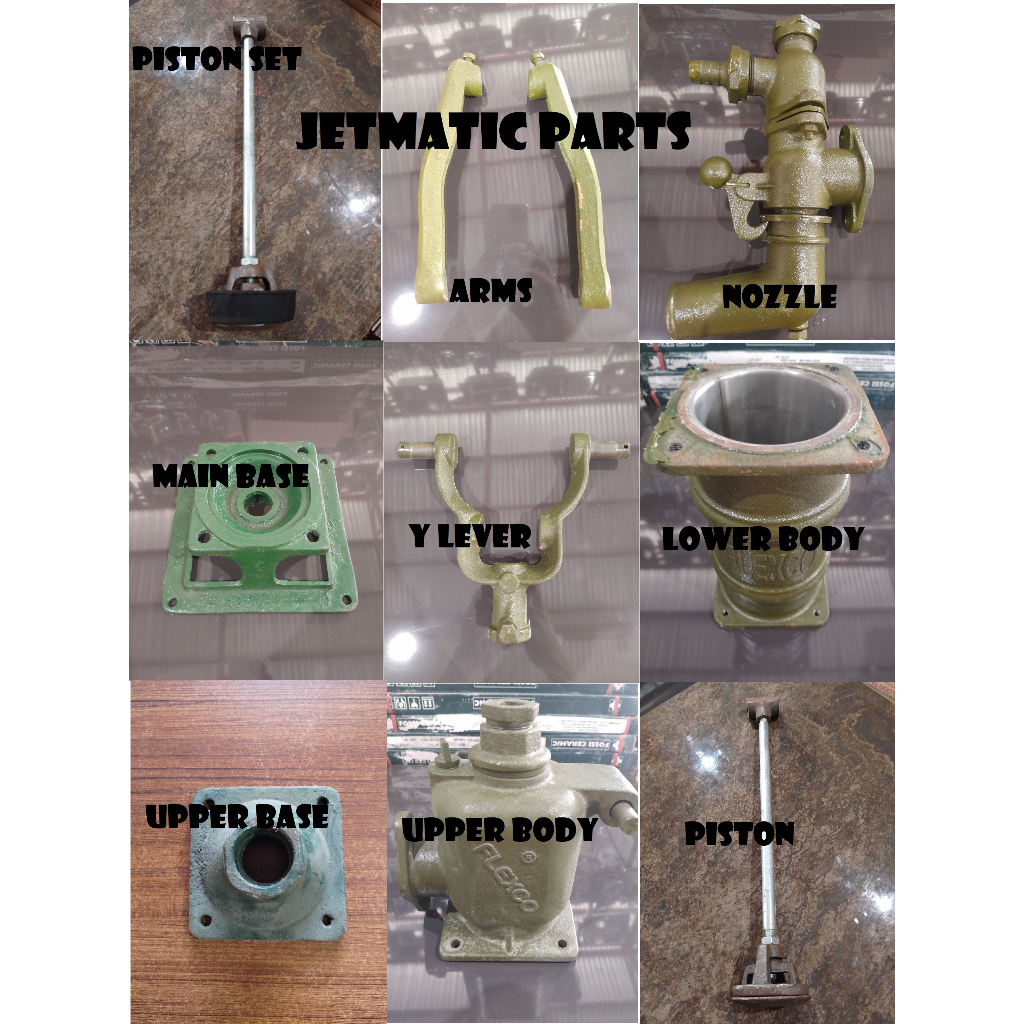 PYESA JETMATIC PUMP PARTS | COMPATIBLE IN ALL BRAND OF JETMATIC ...