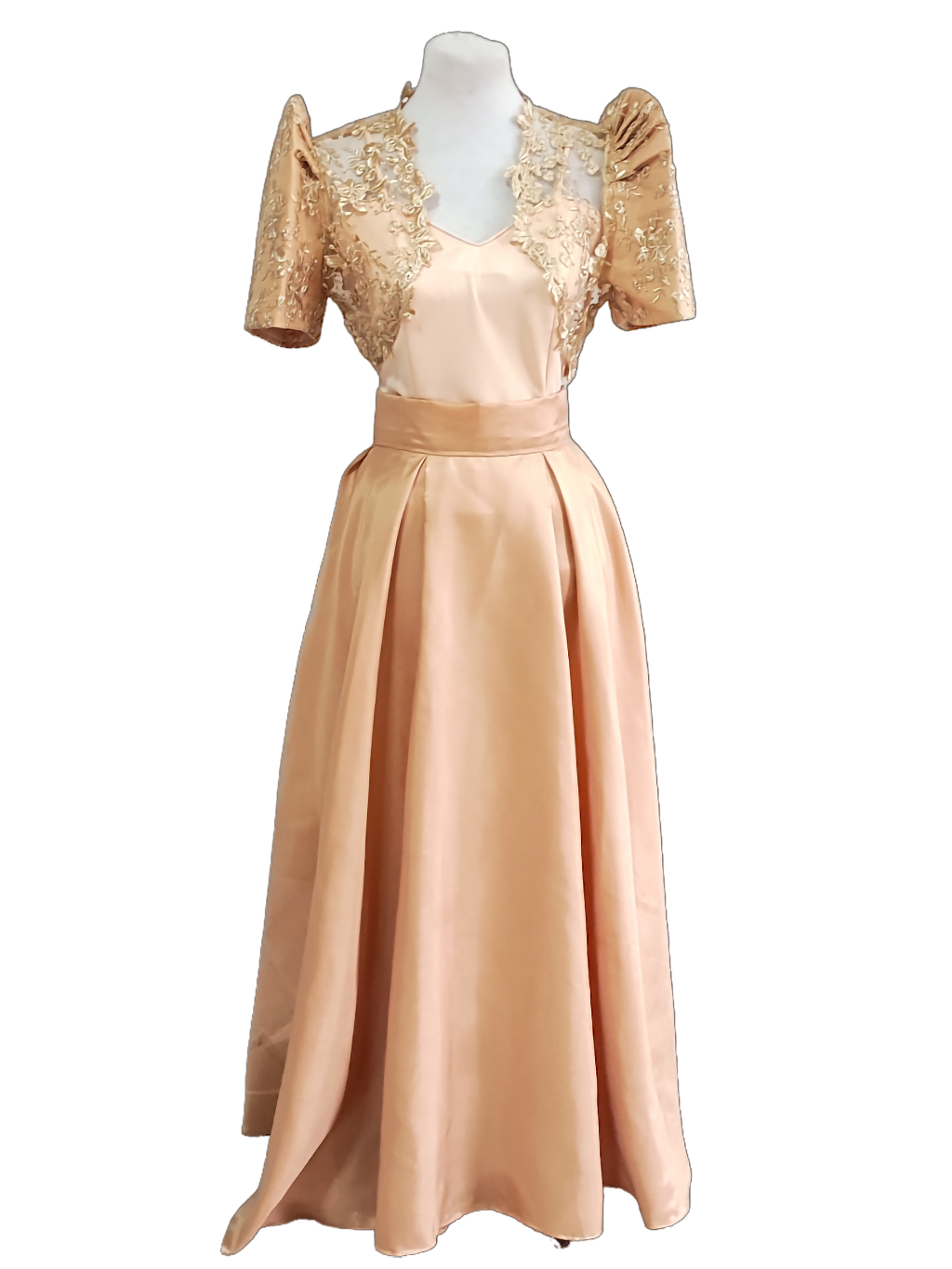 Modern Filipiniana Bolero Crop Top Whole set with Long skirt and Inner ...