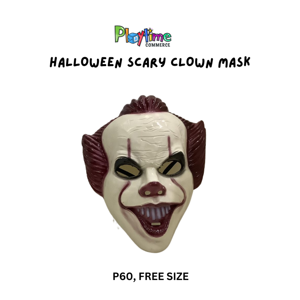 Halloween It Mask Scary Bloody Clown Masks costumes | Shopee Malaysia