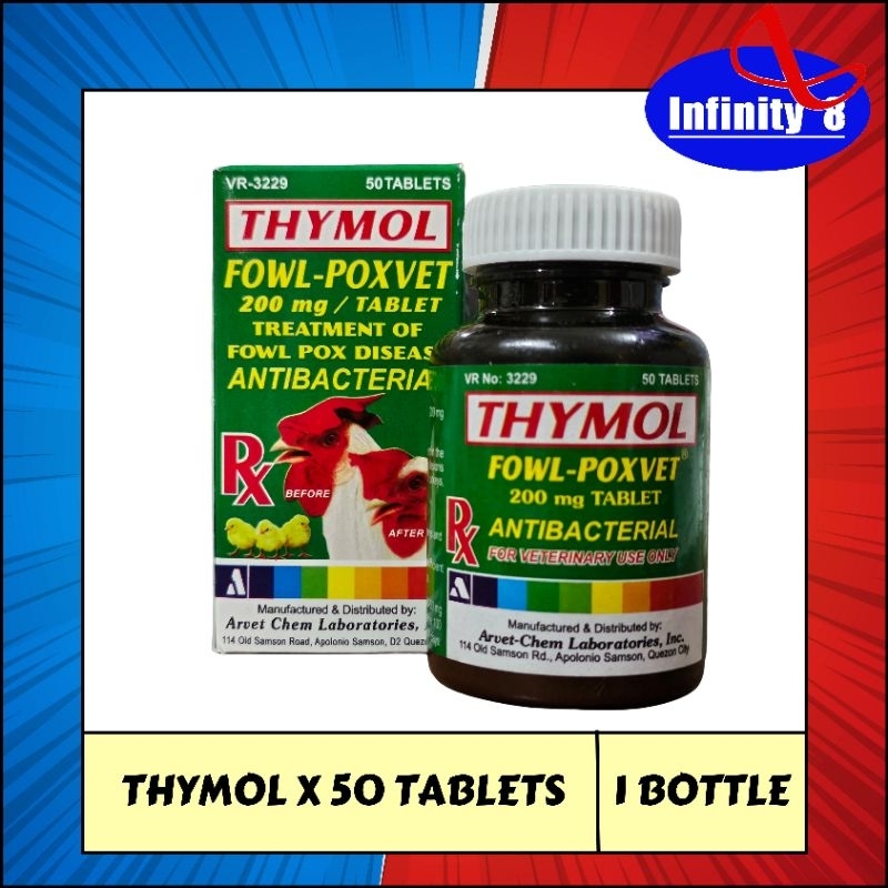 Thymol Tablet (50 tablets/bottle) | Shopee Malaysia