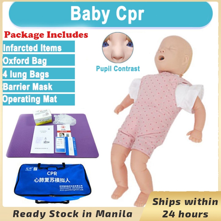CPR AED First Aid Baby Choking Resuscitation Model CPR Training Tool ...