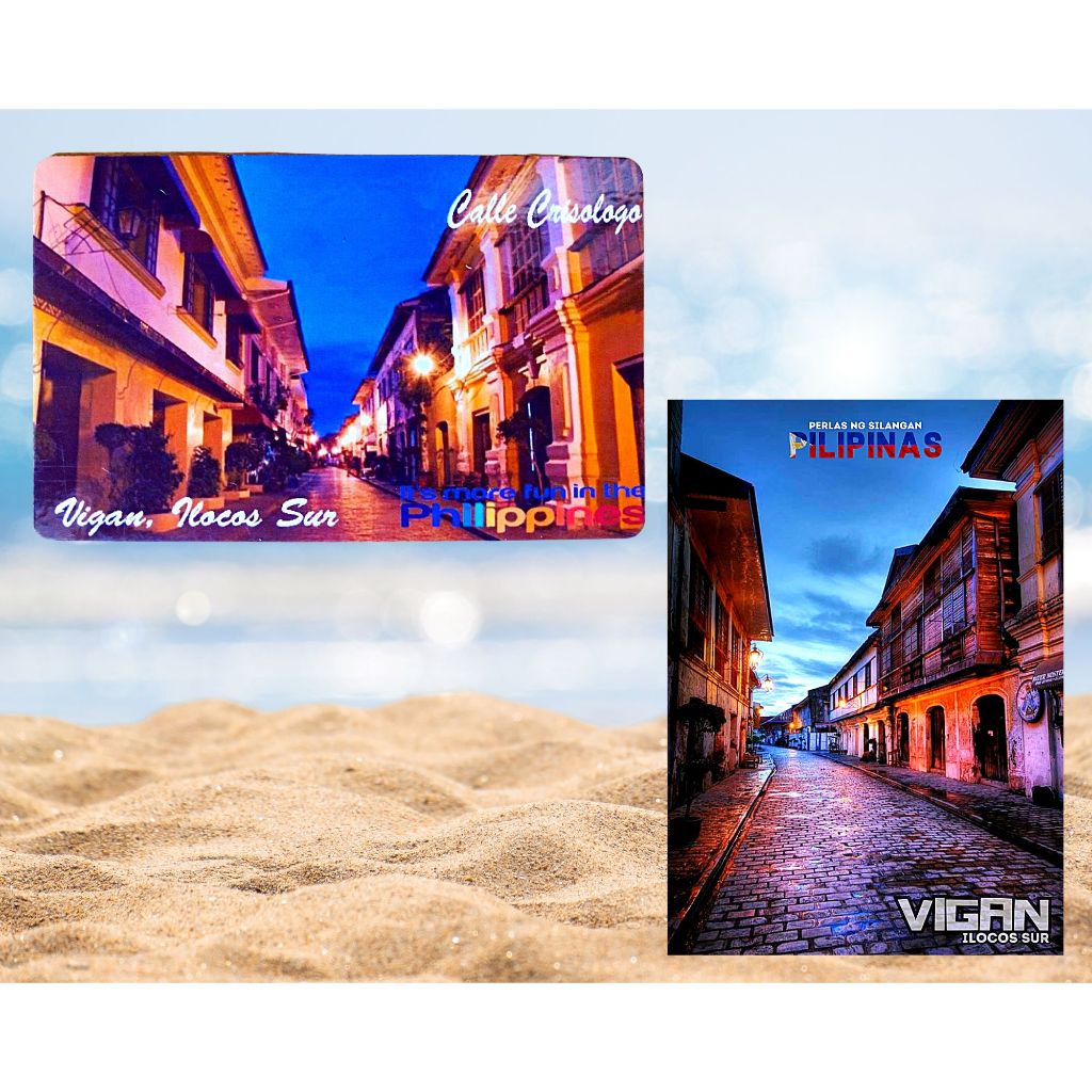 Vigan Ilocos Rubber Ref Magnet Souvenir | Shopee Malaysia