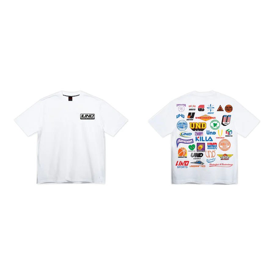 ALL LOCAL BRAND - Undrafted "LOGOS" Men T-Shirt (White) | Shopee Malaysia