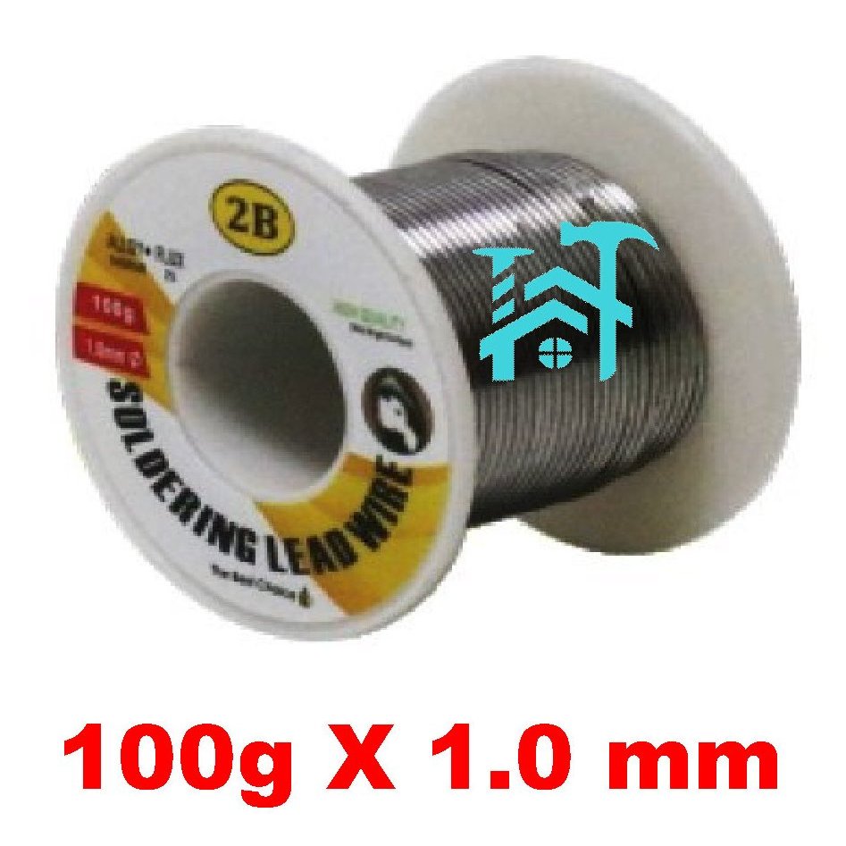 2B SOLDERING LEAD 60/40 100g 1.0mm (SOLD PER 1 ROLL) | Shopee Malaysia