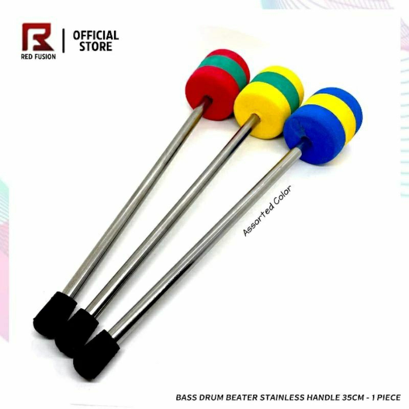 Bass Drum Beater Stainless Handle 35cm Per Piece | Shopee Malaysia