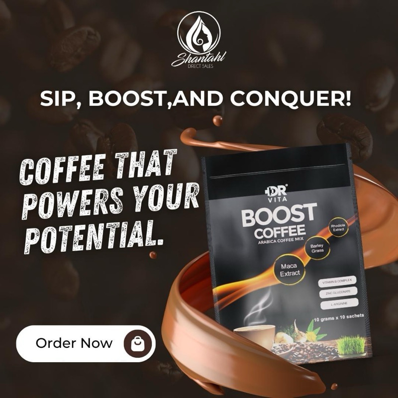 Boost Coffee by dr vita 10 sachets | Shopee Malaysia