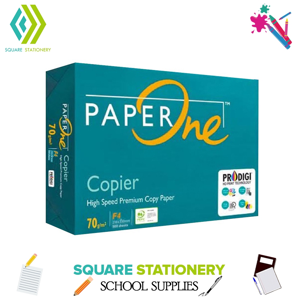 Square Stationery Paper One Copier Bond Paper Letter, Legal and A4 Size ...