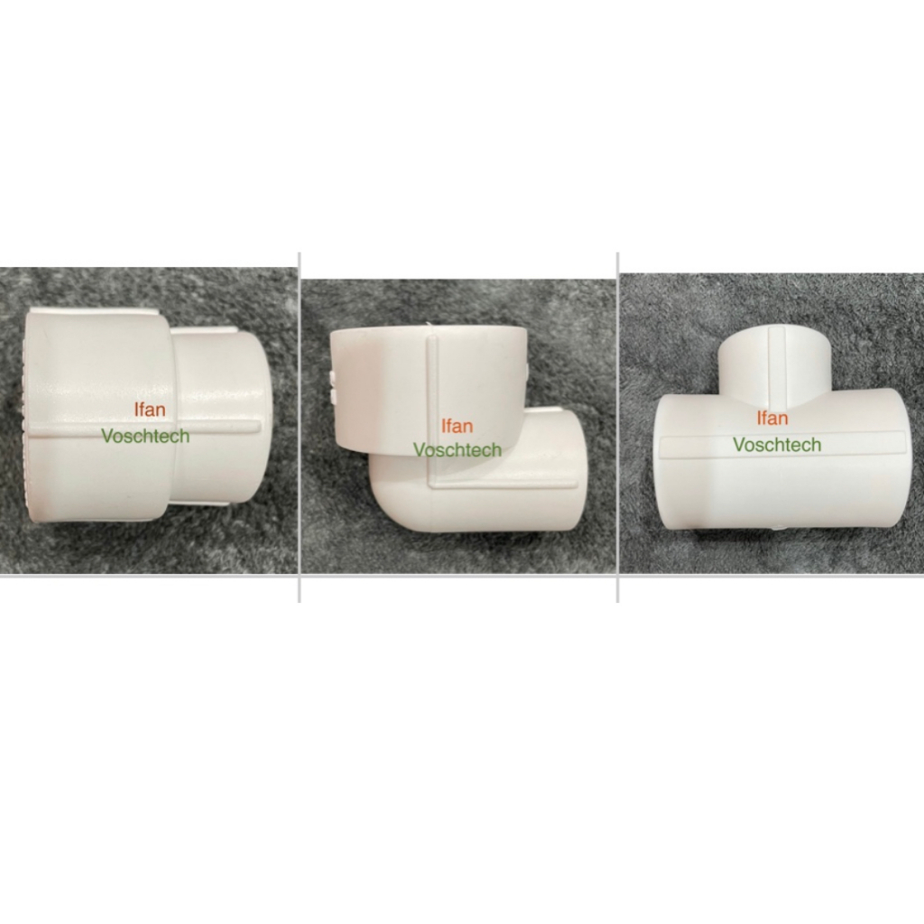 PPR fittings Reducer tee/coupling 50mm-90mm | Shopee Malaysia