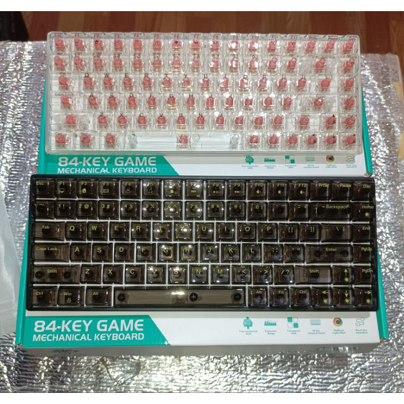 leaven K840 Mechanical keyboard Red Switch | Shopee Malaysia