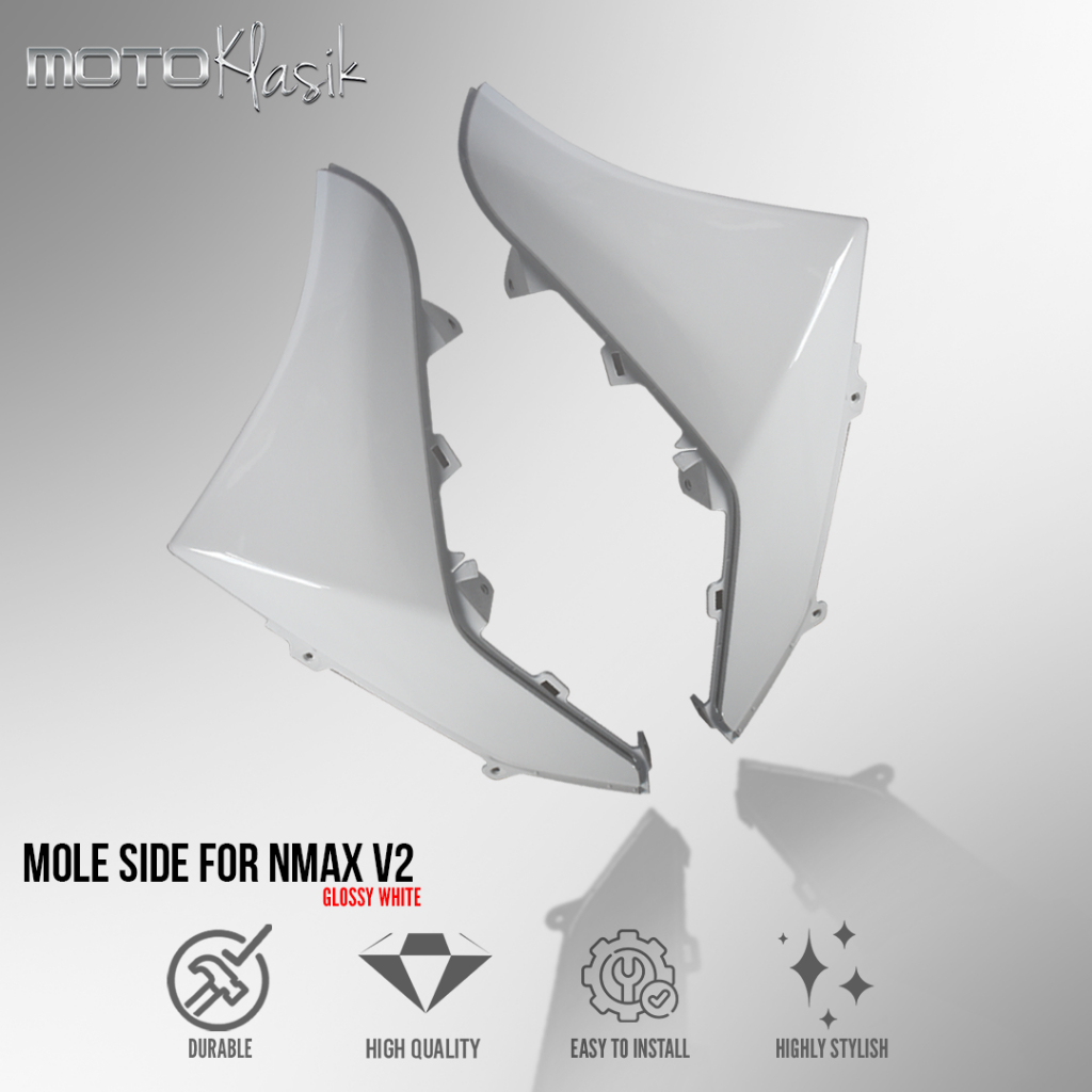 LEGITMOTO YAMAHA NMAX V2 MOLE SIDE COVER FOR YAMAHA NMAX V2 2020 ...