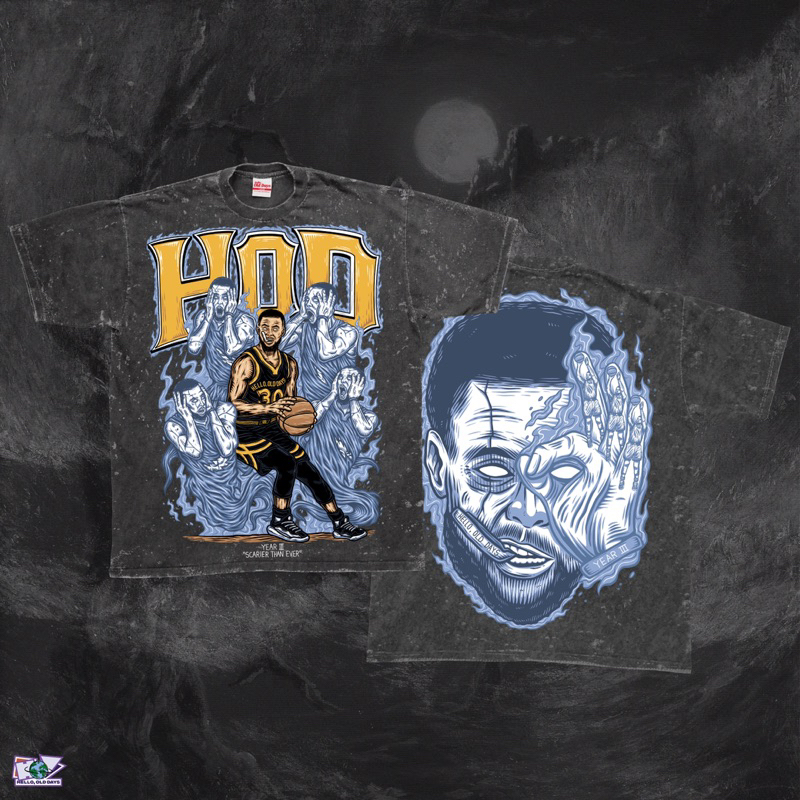 HOD - SCARIER THAN EVER - YEAR III - STEPH CURRY TEE - HELLO, OLD DAYS ...