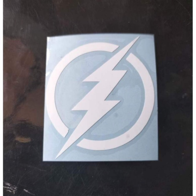 Thunder Logo Sticker 6cm x 5cm | Shopee Malaysia