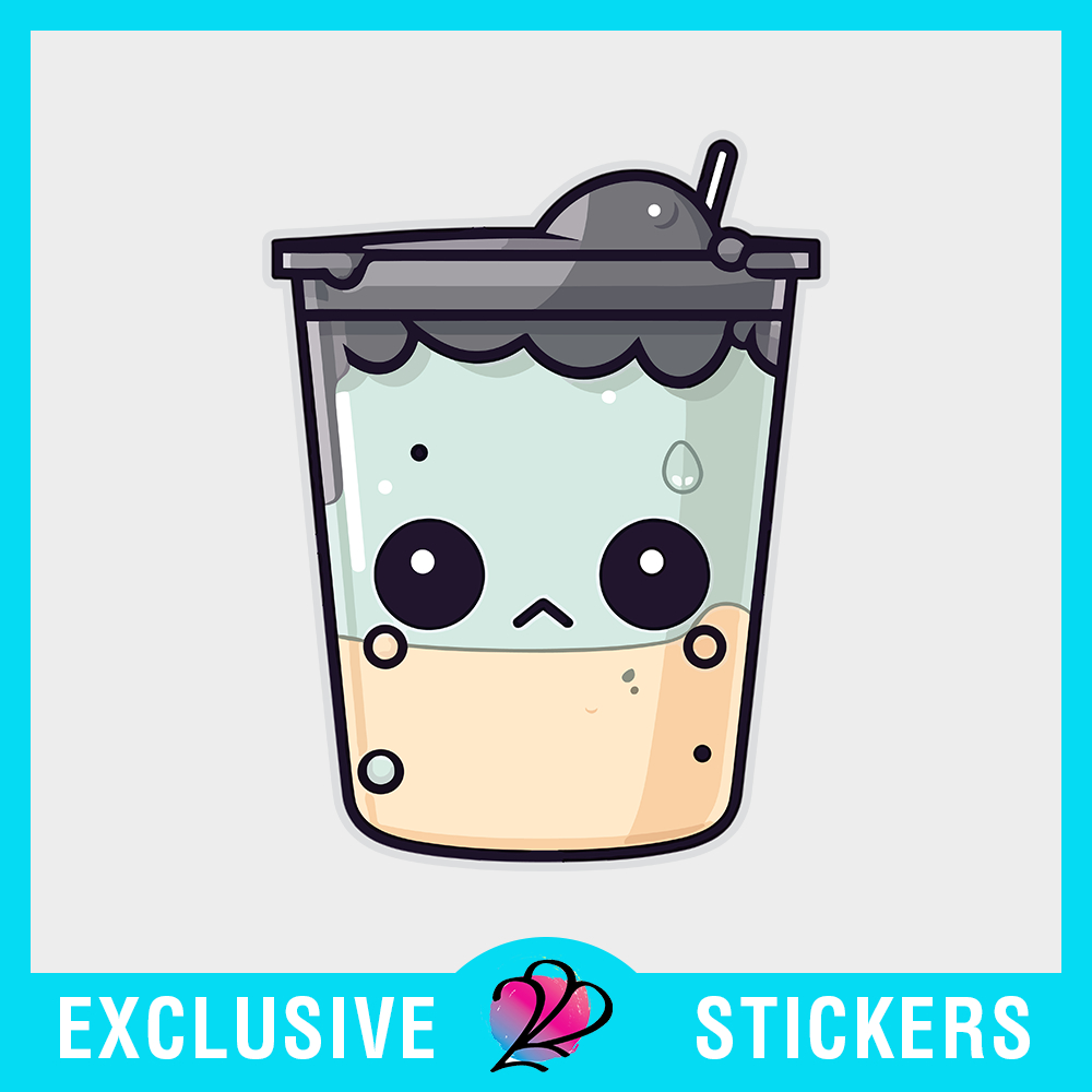 Milk Tea Laminated Sticker Set for Laptop, Tumblers, etc. | Shopee Malaysia