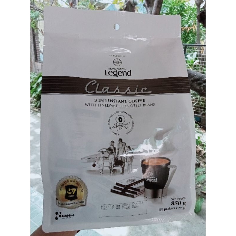 Trung Nguyen Legend Classic - Vietnam Coffee (50 x17 grams) | Shopee ...