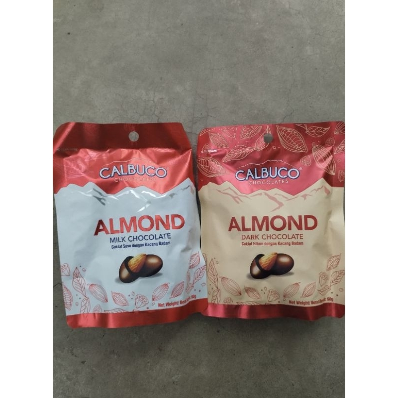 Calbuco Almond Chocolates 60 grams | Shopee Malaysia