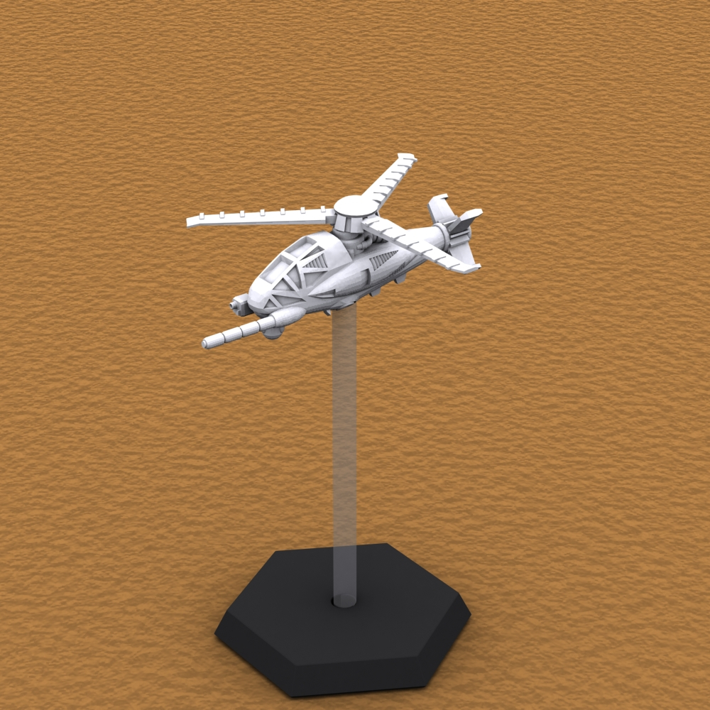 Sprint Scout Helicopter (Battletech Proxy) | Shopee Malaysia