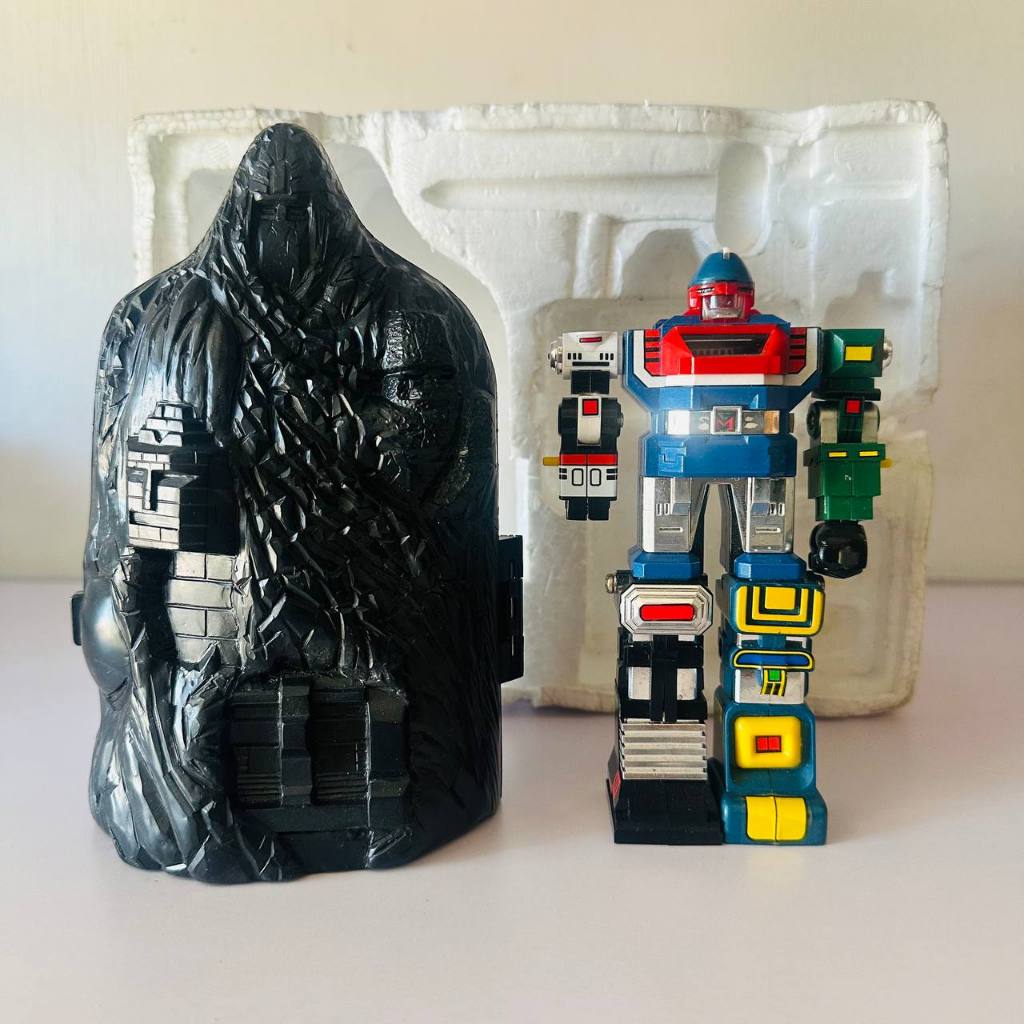 GOD MARZ 1982 NTV DieCast CHOGOKIN GODAIKIN Robot Toy God Mars POPY ...