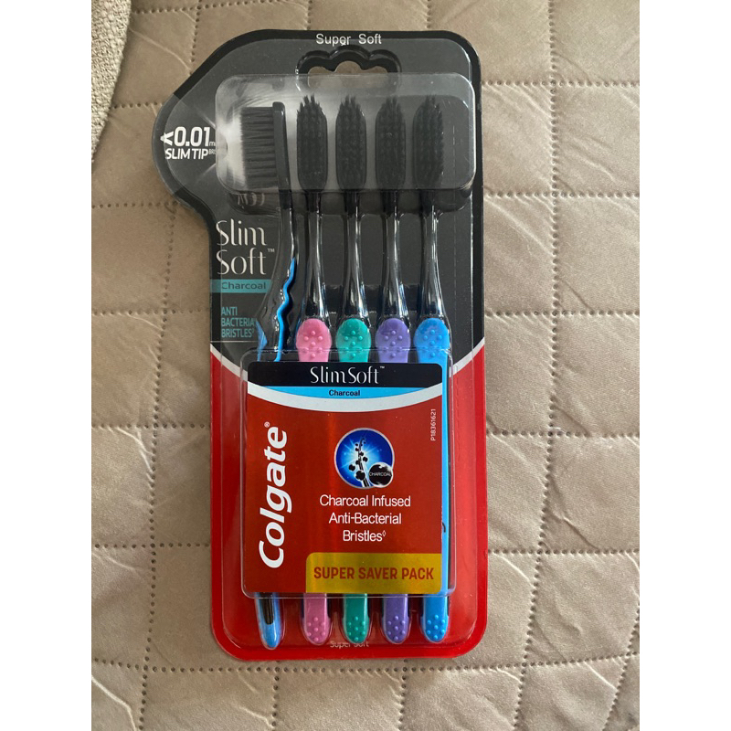 colgate slim soft charcoal super saver pack | Shopee Malaysia