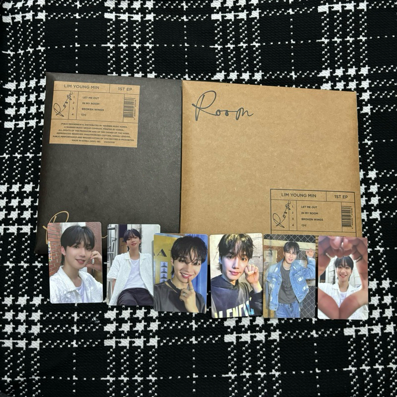 Lim Youngmin LYM - [ROOM] 1st EP Album In & Out Version (Complete ...