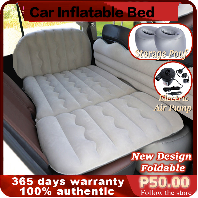 Inflatable Car Air Bed Car Air Mattress Portable Quick Inflating Sofa ...
