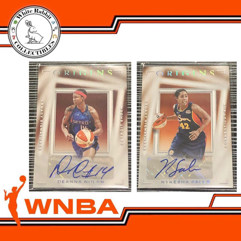 WNBA PANINI ORIGINS 2023 - Legacy Autograph Signature Card Deanna Nolan ...