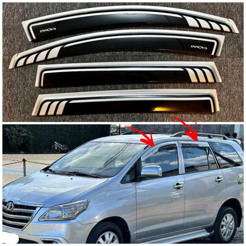Toyota Innova 2005 - 2015 Blacknet Rain Visor | Shopee Malaysia