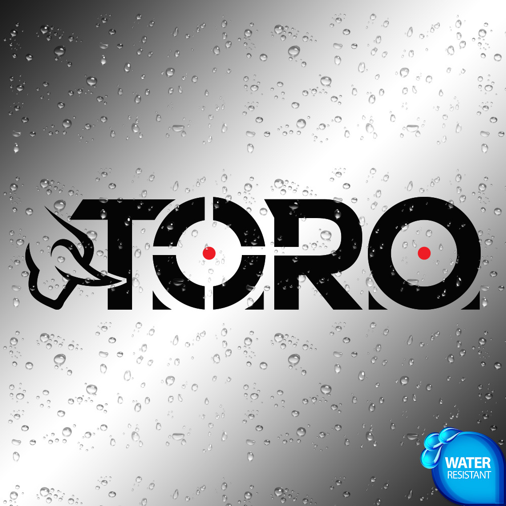 Taurus TORO Sticker | Weather proof die-cut | 8 inches | Cut-out ...