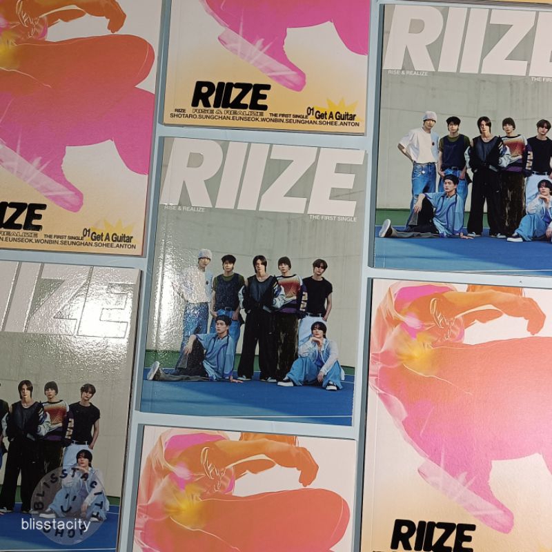 UNSEALED | RIIZE ALBUM GET A GUITAR THE FIRST SINGLE ALBUM | Shopee Malaysia