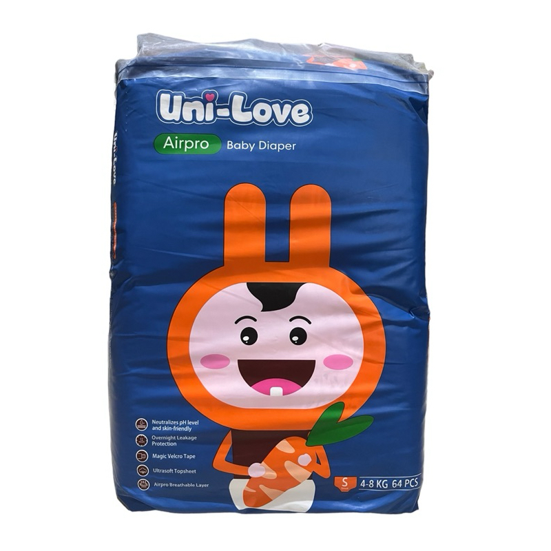 Unilove Airpro Baby Diaper Small 64’s | Shopee Malaysia