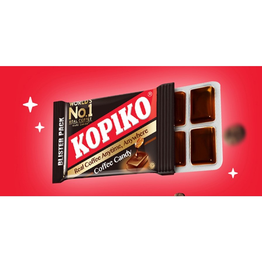 DAISO KOREA - Copico Kopiko Coffee Flavored Candy Blister Pack 32g ...