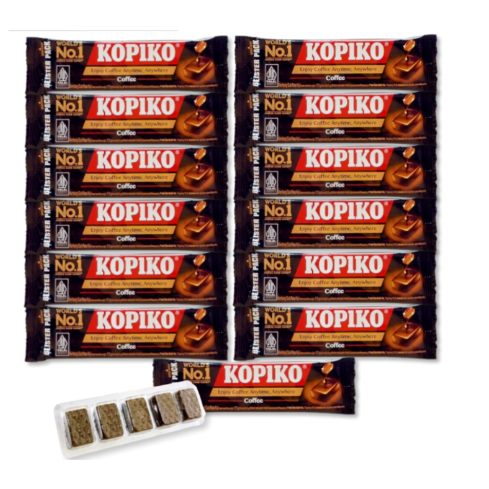 DAISO KOREA - Copico Kopiko Coffee Flavored Candy Blister Pack 32g ...