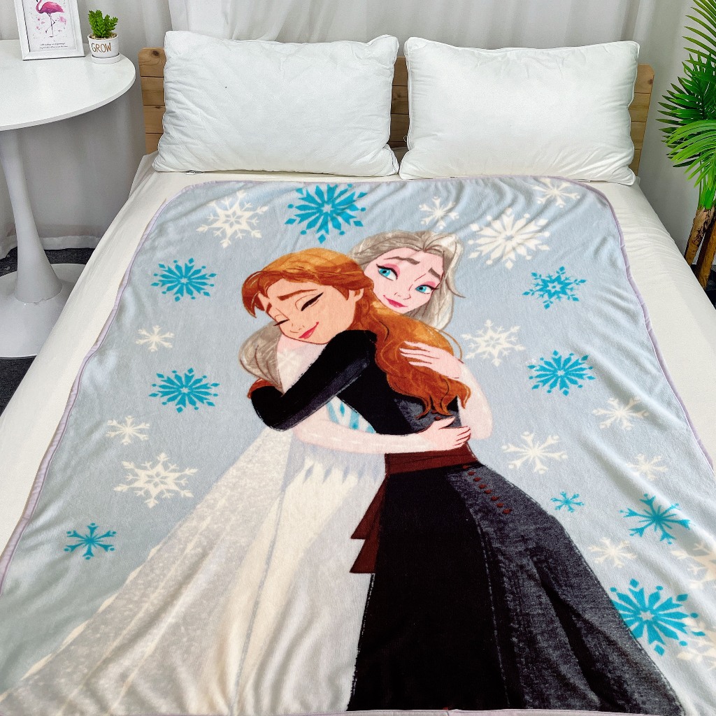 Imported children's cartoon pattern super soft flannel Frozen blanket ...