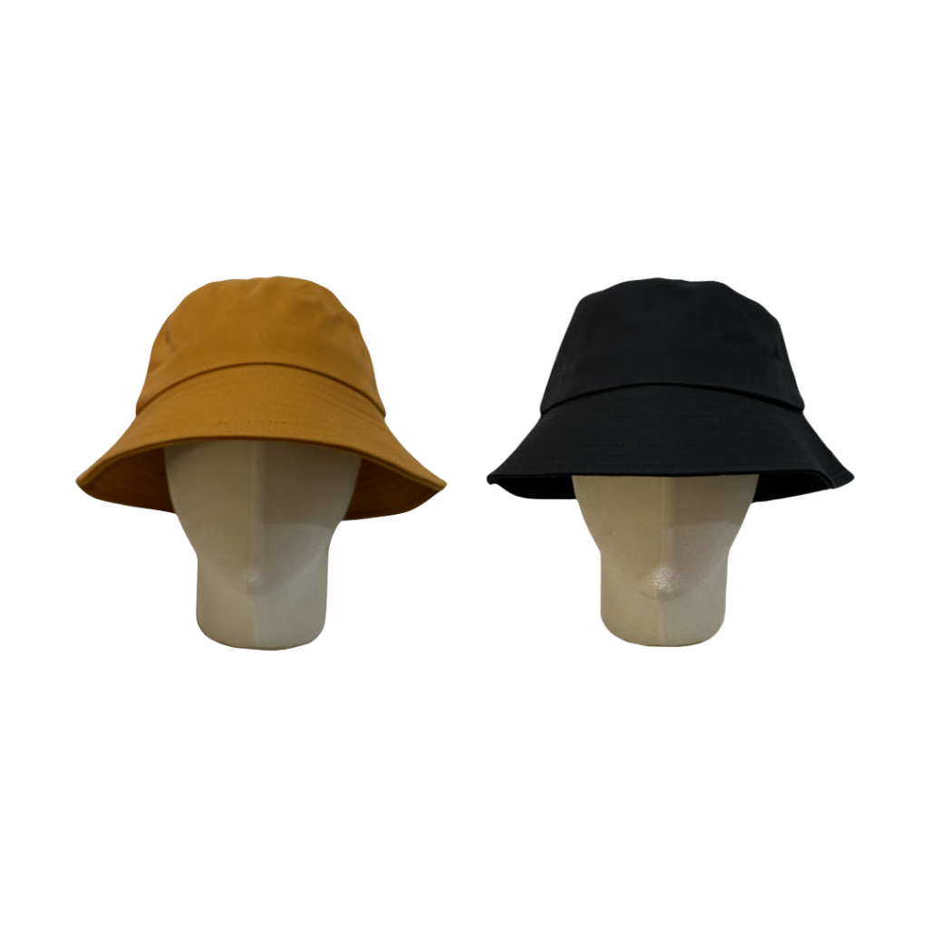 PLAIN Bucket Hat (Colors: Black, Brown) | Shopee Malaysia