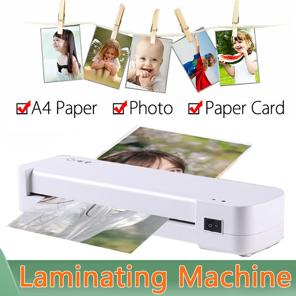 Laminating Machine Photo A4 Quick Preheating Home Lamination Machine ...
