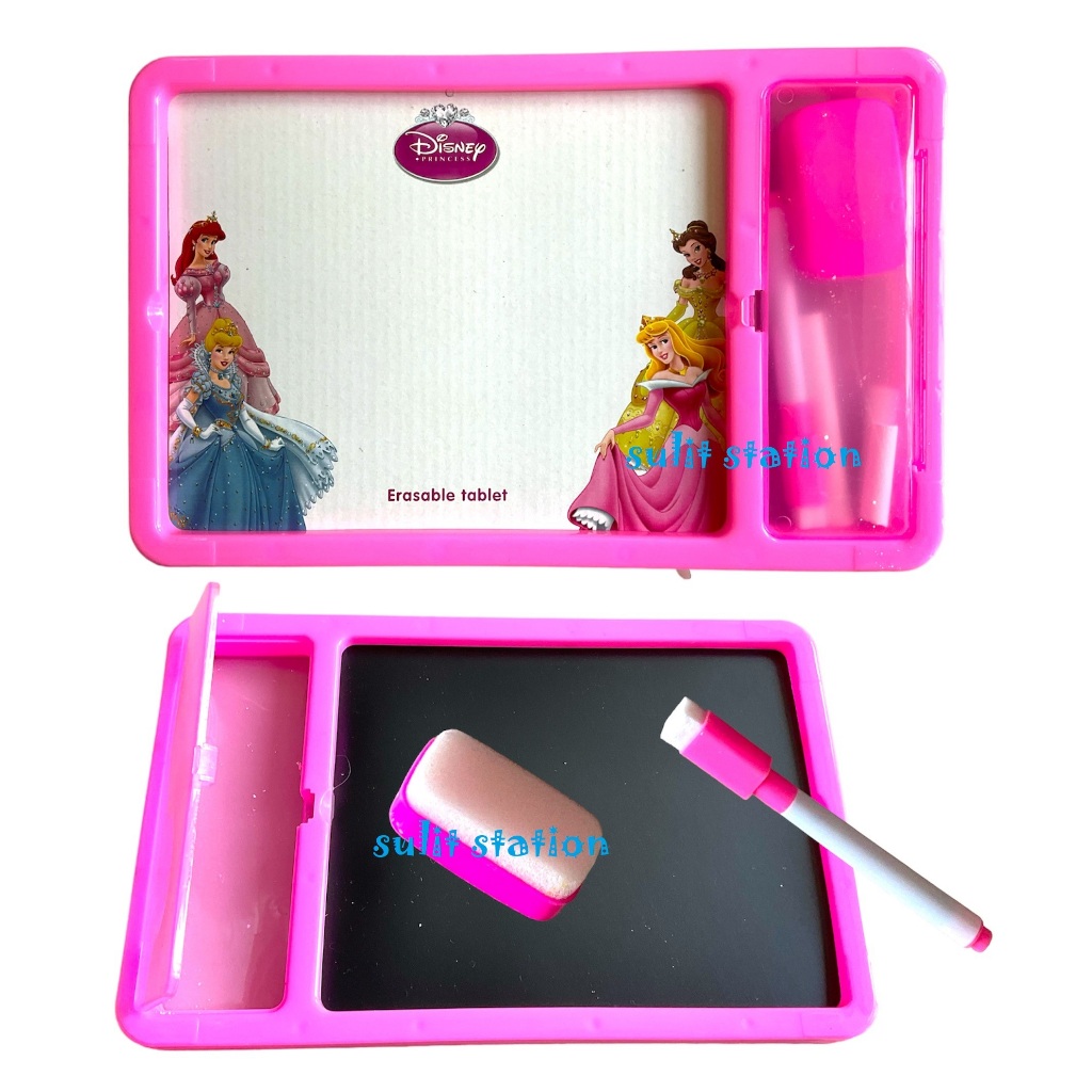 2in1 DISNEY PRINCESS MLP MY LITTLE PONY WHITE WRITING EDUCATIONAL WRITE ...