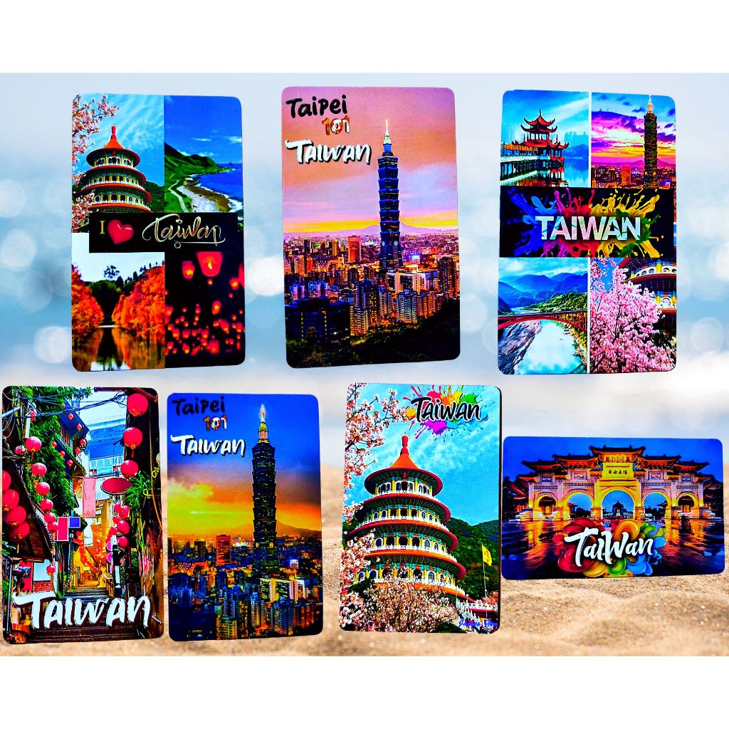 TAIWAN RUBBER REF MAGNET DESIGN SOUVENIR | Shopee Malaysia