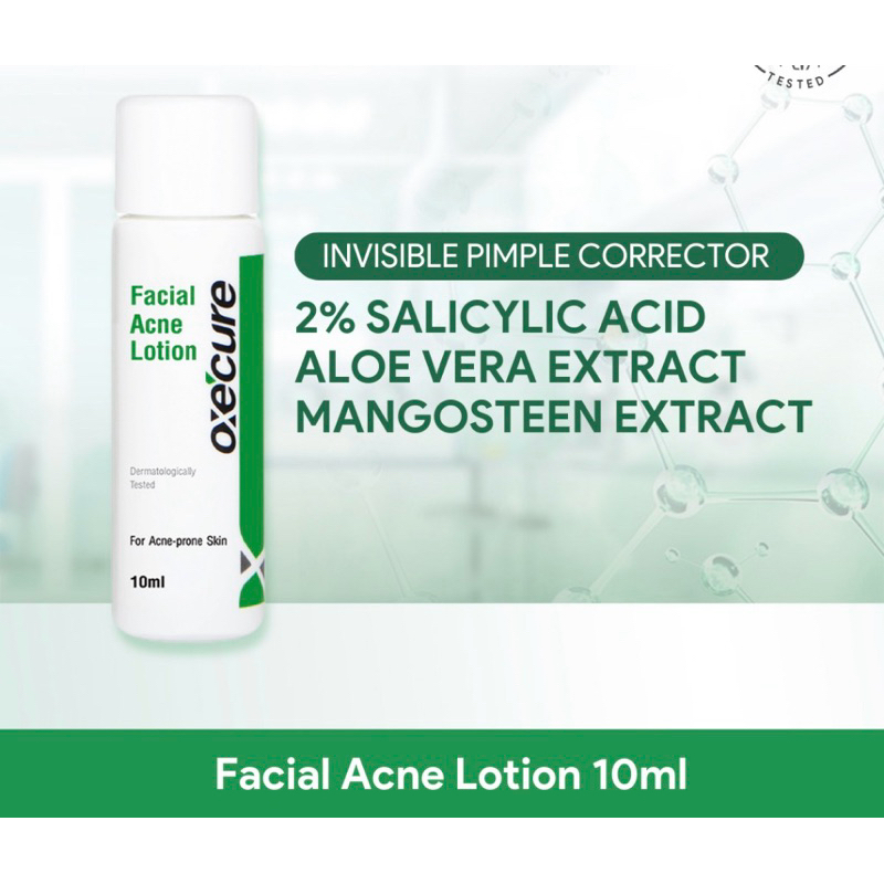 OXECURE 2% Salicylic Acid Facial Acne Lotion 10mL | Shopee Malaysia