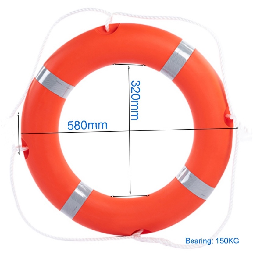 BIG Life Ring 2.5KG Safety Swimming Life Ring Buoy Rescuer Vest Sports Swimming Pool Rescue ...