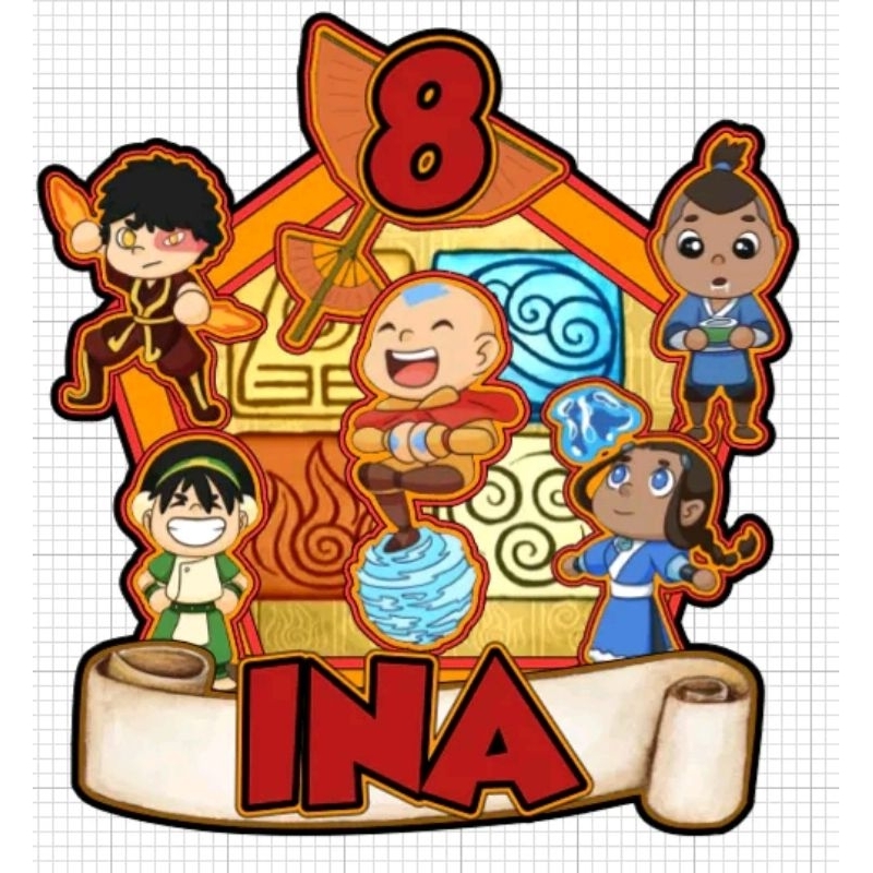 Avatar Customized Cake Topper | Shopee Malaysia