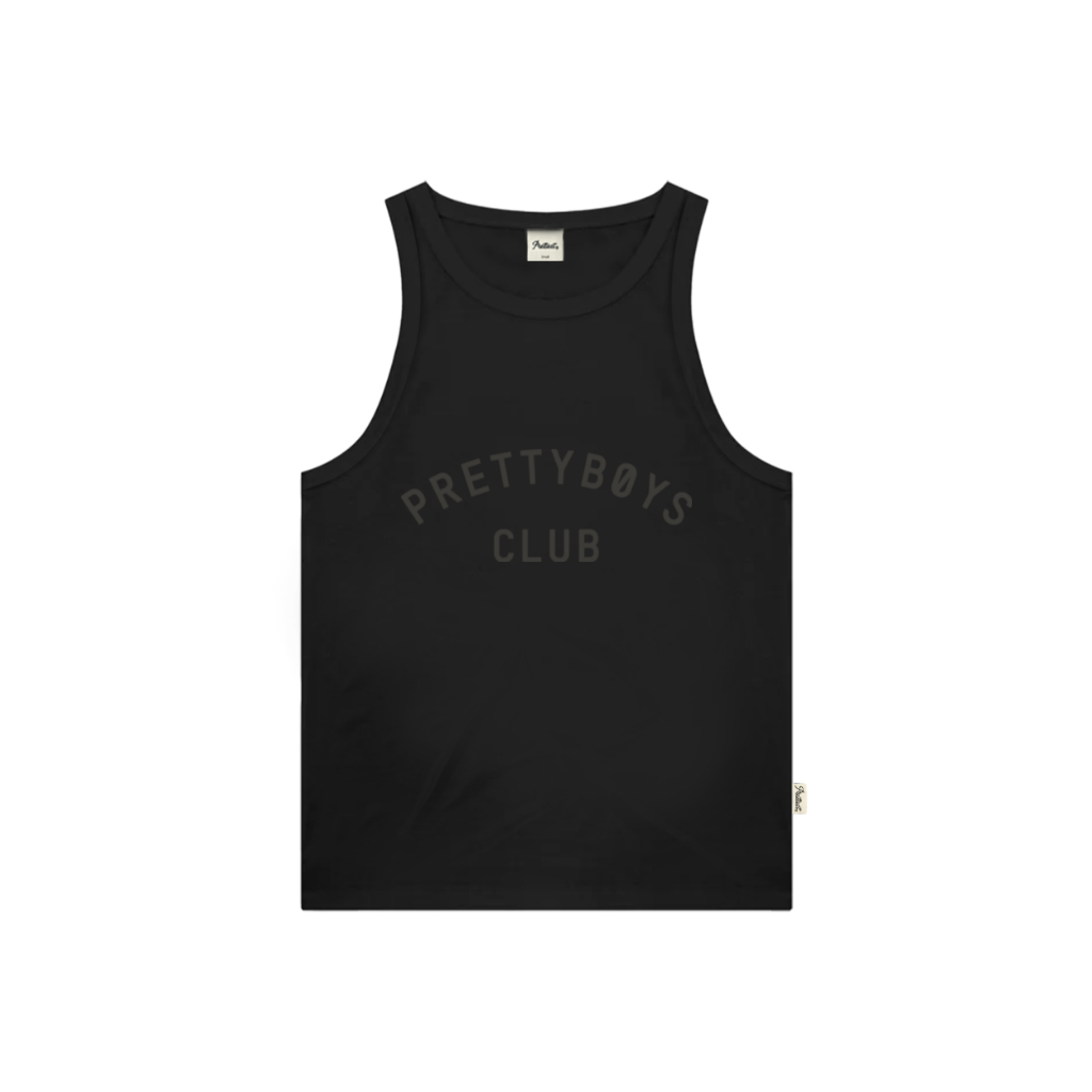 Prettiest "PBC" TANK TOP (ANTHRACITE) | Shopee Malaysia