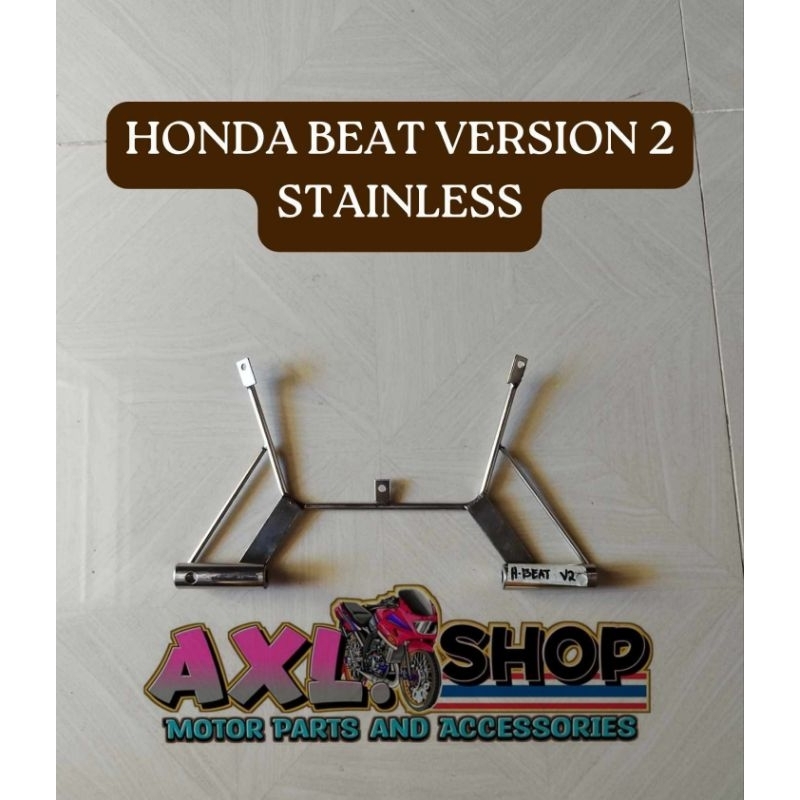 HONDA BEAT V2 MDL BRACKET STAINLESS 304 MINI DRIVING LIGHT BRACKET BEAT ...