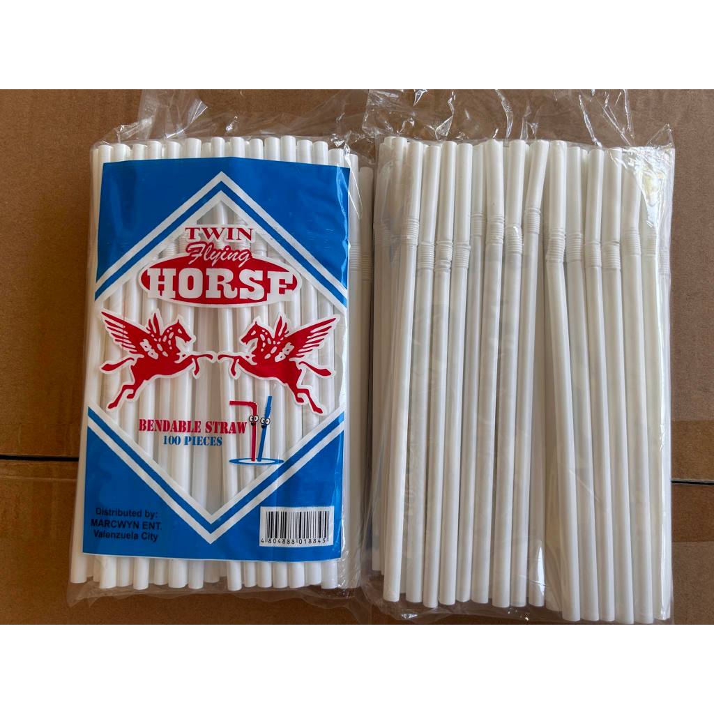 BENDING STRAW 100PCS PER PACK / BENDABLE STRAW | Shopee Malaysia