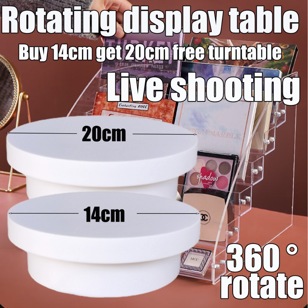 Rotating Display Stand 360 Degree Rotation USB Portable Toy Electric ...