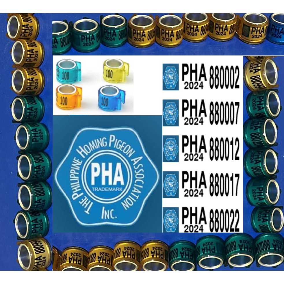PHA Pigeon Foot Rings 2024 w/ PHA LOGO | Shopee Malaysia