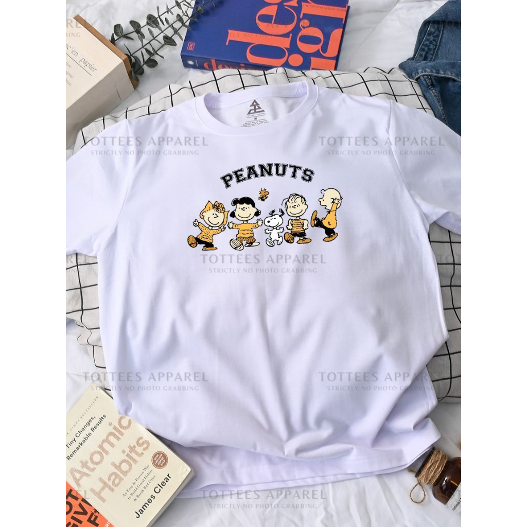 Anime shirt snoopy's squad inspired tee for peanuts fans" cotton t ...