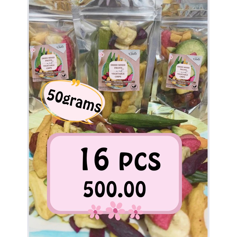 Reseller Negosyo Package Bundle Deal Dried Mixed Fruits and Vegetable ...