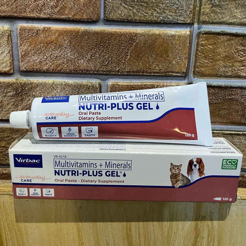 Virbac Nutriplus gel for Dogs and Cats (Vitamin & Mineral Supplement ...