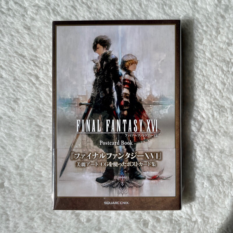 Final Fantasy XVI Postcard Book Authentic Square Enix FF16 | Shopee ...